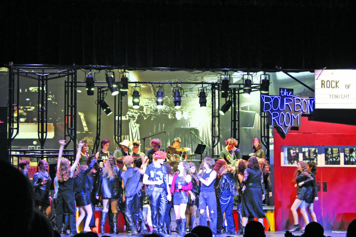 Mustangs Rock the Stage In Their Performance of ‘Rock of Ages’ - Falls ...