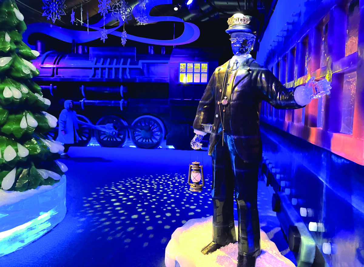 Riding “The Polar Express” in Ice & More at National Harbor - Falls ...